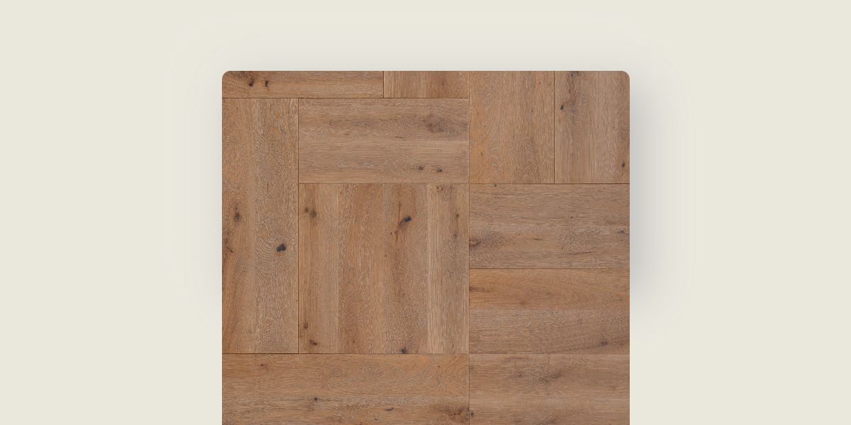 Oak Rustic Quadrato Design - Albero Parquet